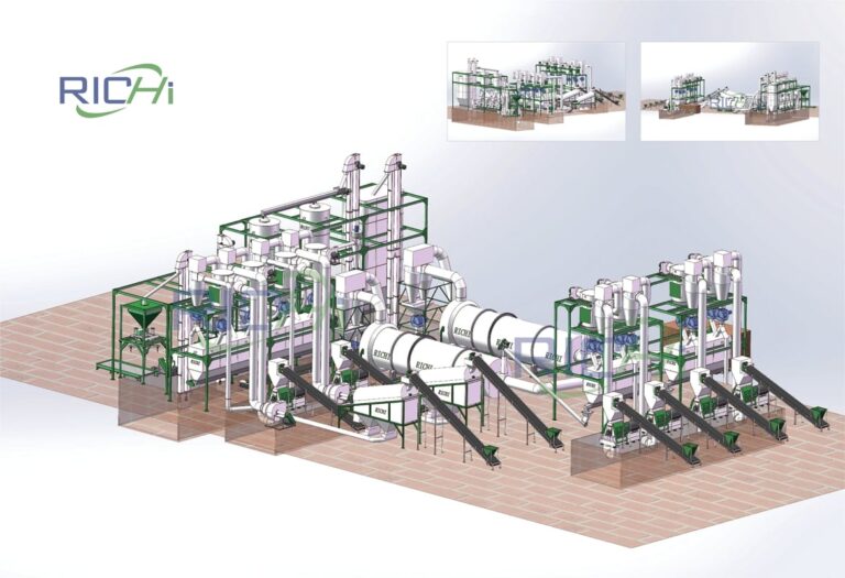 1-12T/H Chicken Manure Pellet Machine with Factory Price