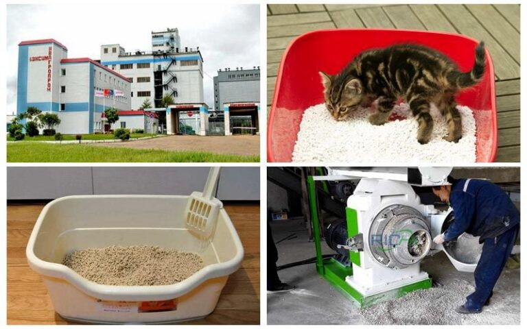 Customized 0.3-60T/H cat litter production line by RICHI