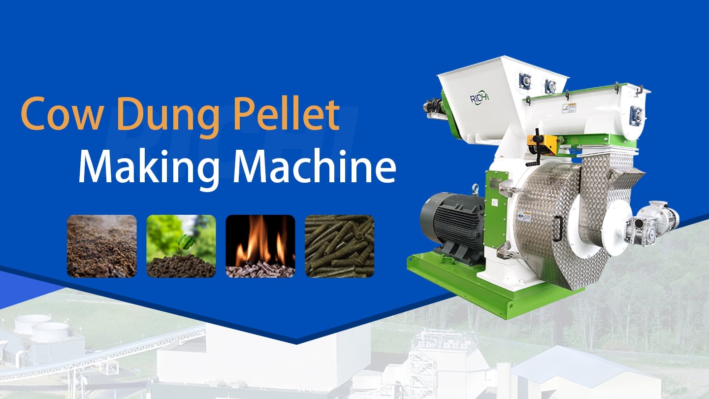Cow Dung Pellet Making Machine for Fertilizer or Fuel Pellets