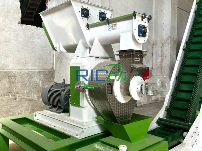 Machine à granulés de tiges de maïs - RICHI Fabrication